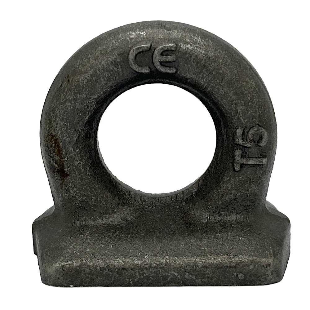 12mm Self Colour Steel Deck Base Eye Plate | GS Products