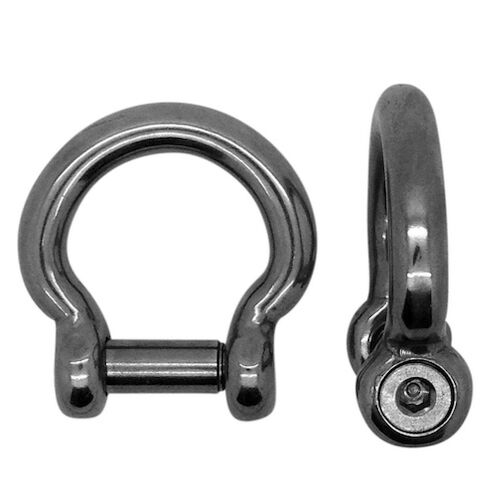 5mm Stainless Steel Bow Shackle with Countersunk Hex Socket Pin