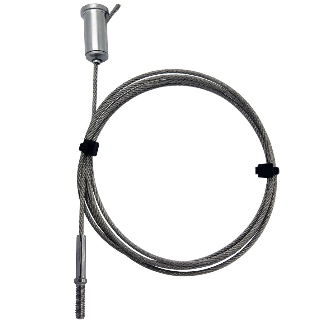 10 Pack of Ceiling Wire Rope Hanging Systems with Studs