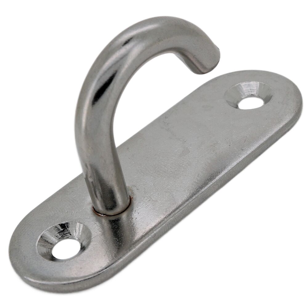 8mm stainless steel pad deck plate with hook