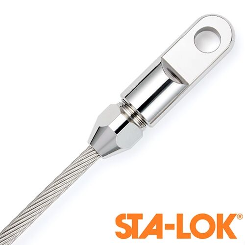 Sta-Lok Swageless Eye Terminal for 5mm Wire Rope