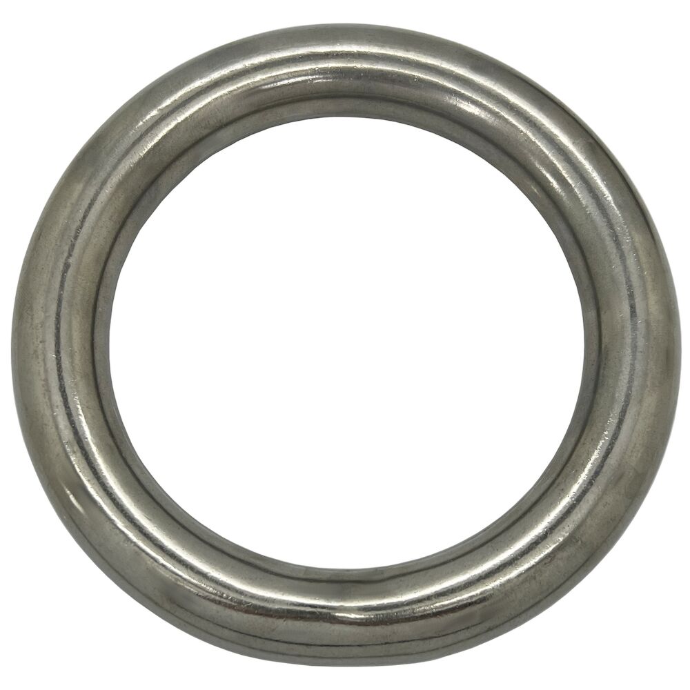 20mm x 100mm Stainless Steel Round Ring | Mooring Boat Ring