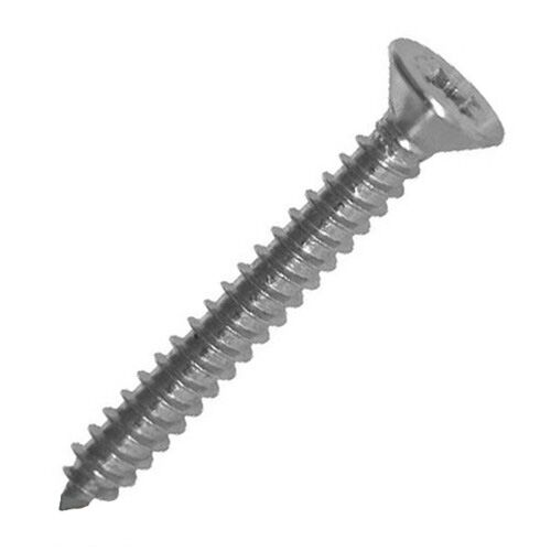 4mm x 50mm A4 stainless steel chipboard wood screws