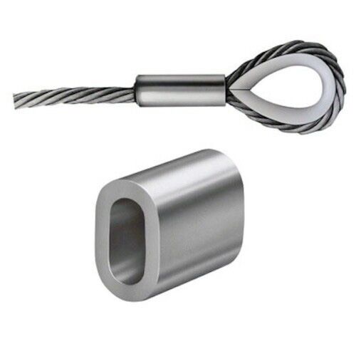 1mm Stainless Steel Wire Rope Ferrule Crimp | GS Products