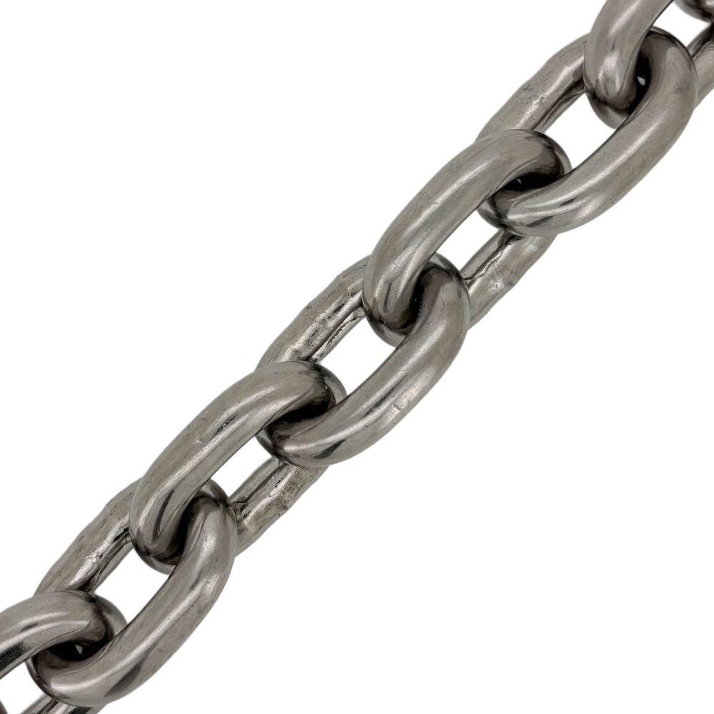 2mm Stainless Steel Short Link Chain DIN 766 | GS Products