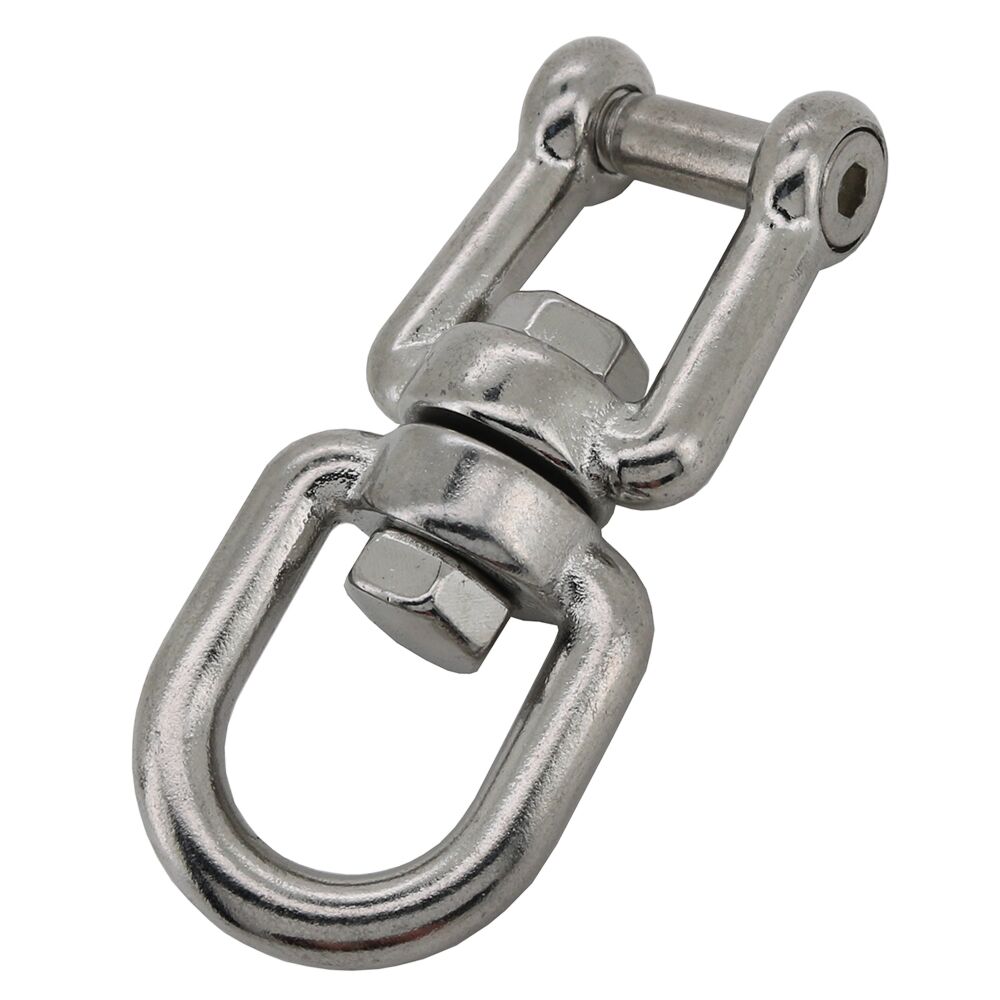 13mm stainless steel eye / jaw anchor swivel