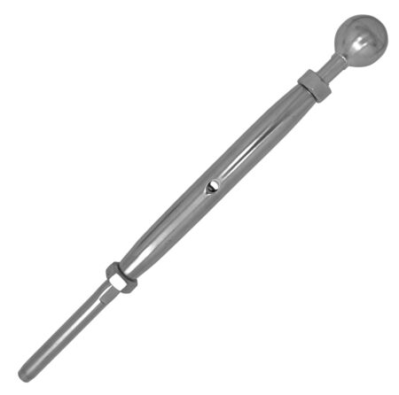 Stainless Steel Wire Balustrade Ball and Socket Fixings