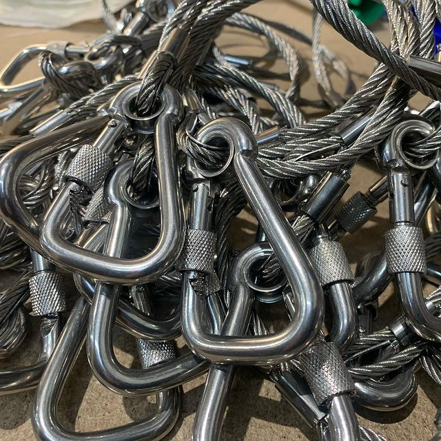 Galvanised and Stainless Steel Wire Rope, Fittings and Tools