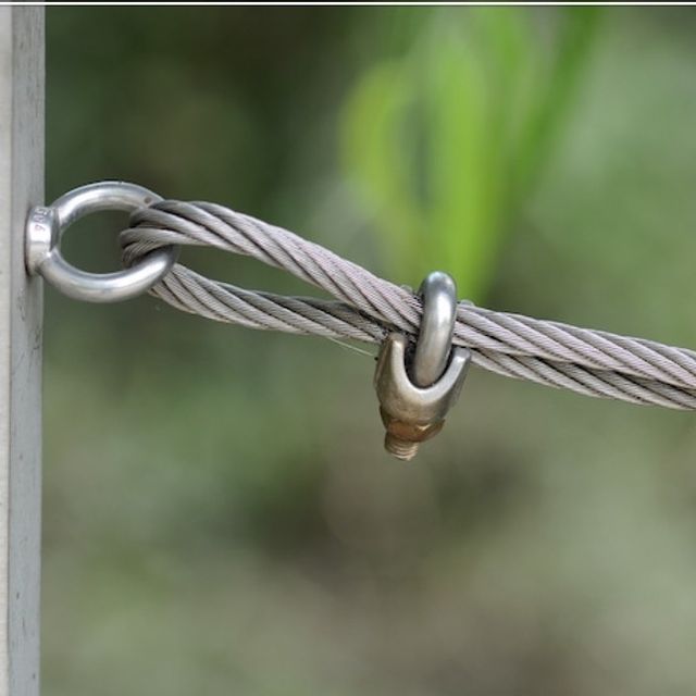 Galvanised and Stainless Steel Wire Rope, Fittings and Tools