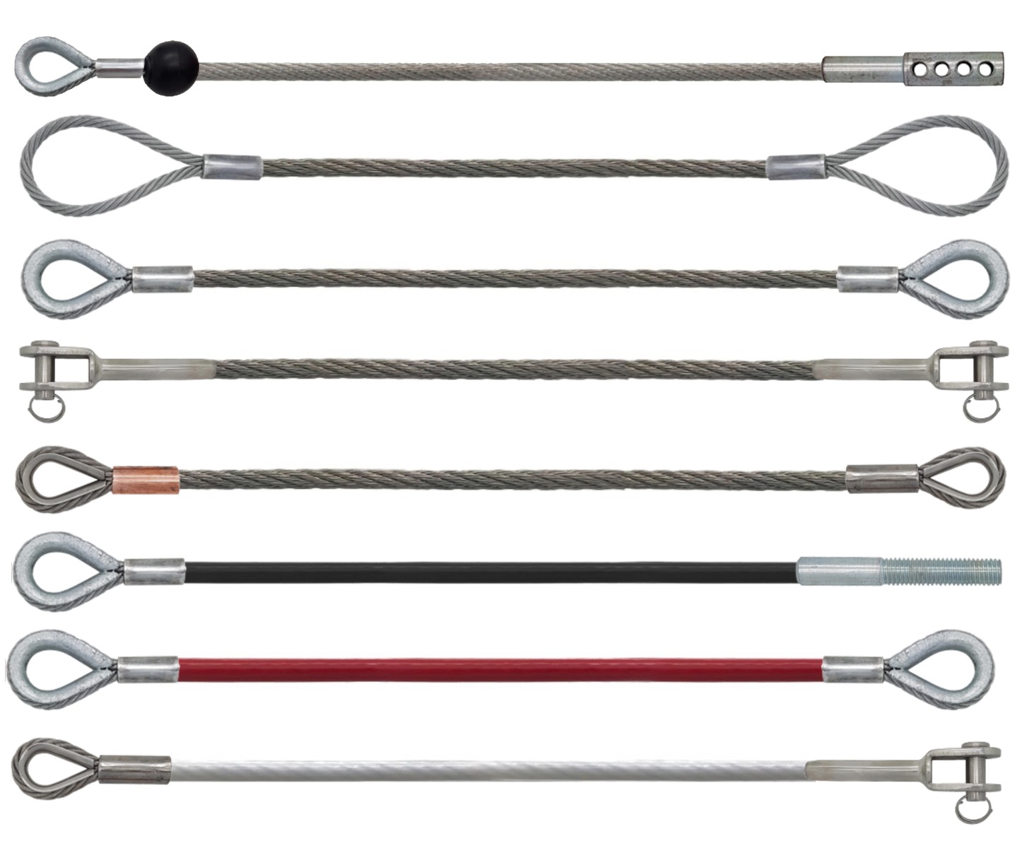 Galvanised and Stainless Steel Wire Rope, Fittings and Tools